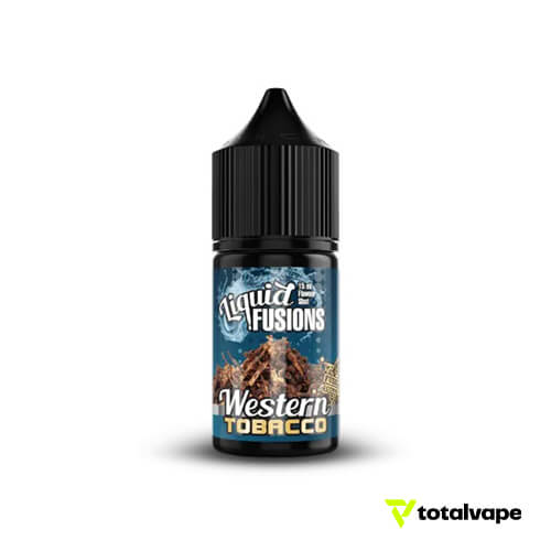 Western Tobacco Salt/MTL Longfill Flavour Shot (15ml) By Liquid Fusion ...